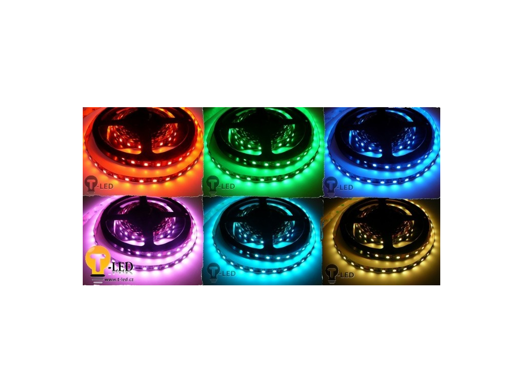 Barevné LED pásky (RGB) | LEDsviti.cz